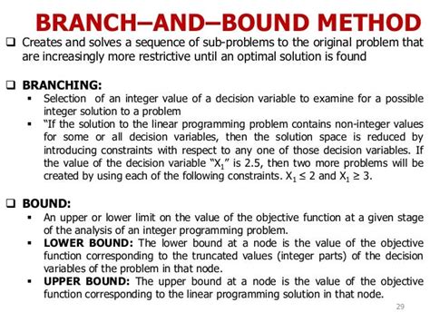 integer programming