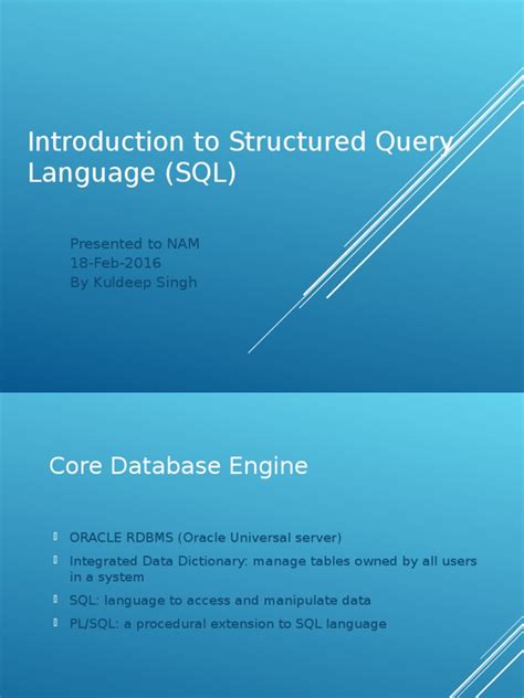 sql basics sql database index