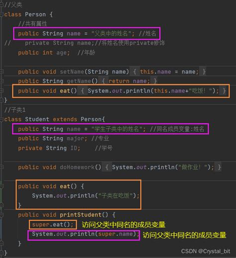 java基础知识之封装 继承 多态详解 java的分装和继承 csdn博客