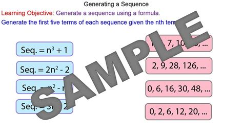 generating a sequence mr