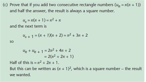 algebraic proof maths revision world