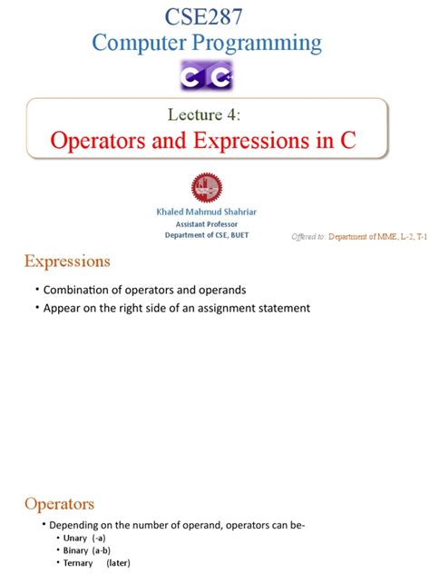 cse287jul2021 lectureslide 04 operators expressions pdf