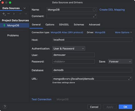 mongodb intellij idea documentation