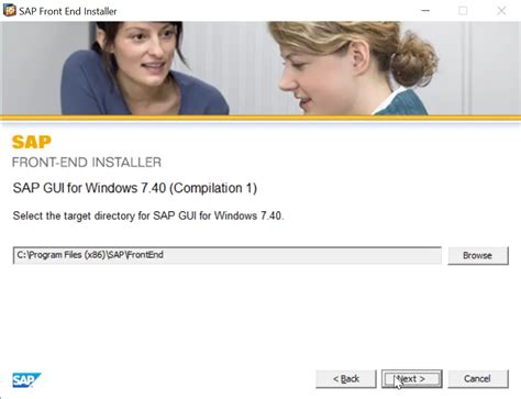 sap gui installation steps 740