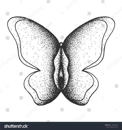 Handdrawn Dotwork Vector Illustration Concept Logo Stock Vector Royalty Free 1183766029
