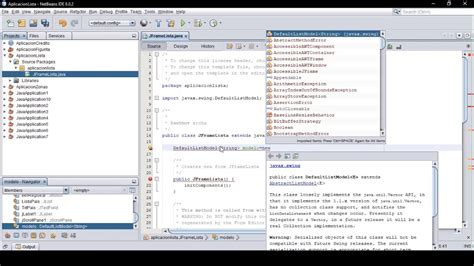 agregando items a un jlist en java netbeans youtube