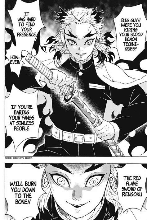 Kyojuro Rengoku🔥🦉 Manga Pages Manga Manga Covers