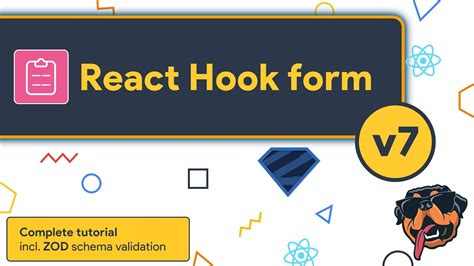 React Hook Form Including Zod Schema Validation Youtube