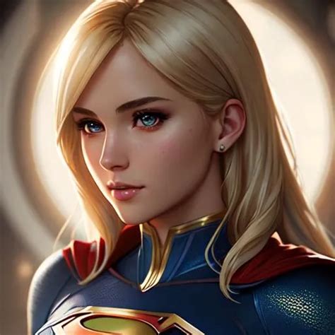 Gorgeous Aged 23 Female Kryptonian Kara Zor El C Openart