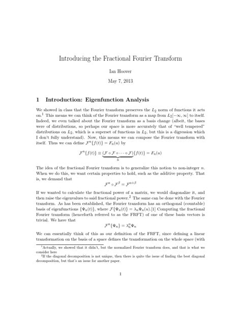 fractional fourier transform introduction and exploration pdf eigenvalues and eigenvectors