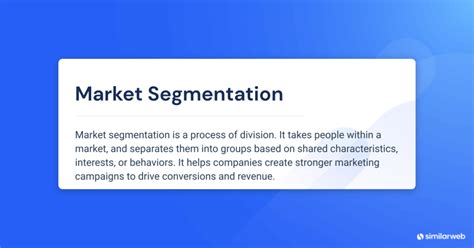 What Is Market Segmentation And How To Get It Right Similarweb