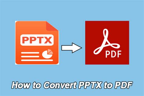 A Full Guide To Convert Pptx To Pdf On Windows