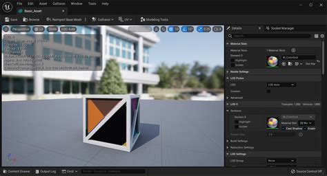 Importing Static Meshes Using Fbx In Unreal Engine