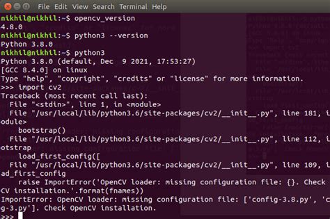 How To Resolve The Missing Configuration File Error Below On The Jetson