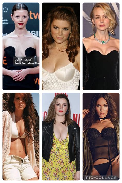 Mia Goth Vs Kate Mara Vs Carey Mulligan Vs Isabel Lucas Vs Amber Tamblyn Vs Megan Fox R