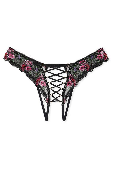 Buy Victorias Secret Floral Embroidered Cheeky Knickers From The Victorias Secret Uk Online Shop