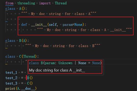 Python Why Does VSCode Show The Inherited Class Doc String When There