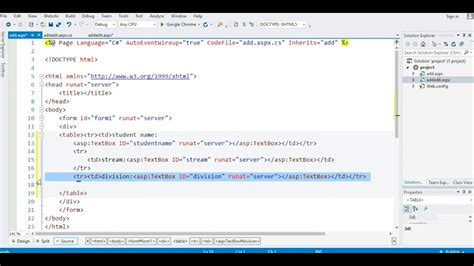how to insert edit update database in sql using stored procedure in asp net c part 1 youtube