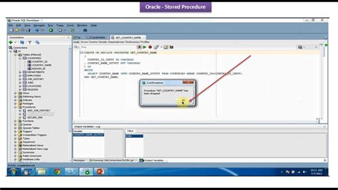 java ee oracle stored procedure with input and output parameters