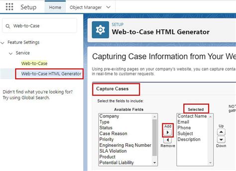 How To Create Web To Case In Salesforce SalesForce FAQs