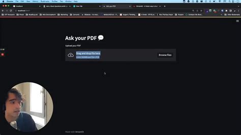 Langchain PDF App GUI Create A ChatGPT For Your PDF In Python