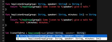 swift functions