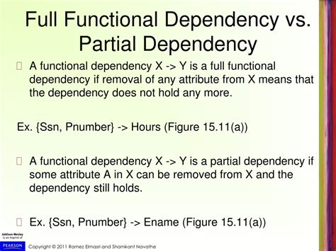 ppt chapter 15 basics of functional dependencies and normalization for relational databases