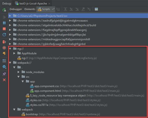 Remote Webpack Debugging Angular Cli V6 WebPack On Apache IDEs