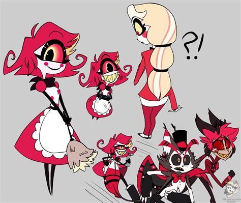 Tyrannosaurus Bichon Art On Twitter Here Are Some Sketches Of Nifftys Redesign Shes