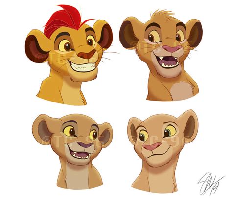 207477 Safe Artisttc 96 Kiara The Lion King Kion The Lion Guard Nala The Lion King