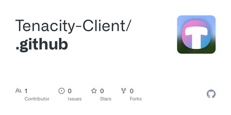 GitHub Tenacity Client Github