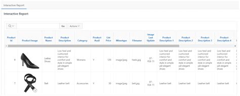 horizontal scrollbar in oracle apex interactive report interactive grid hot sex picture