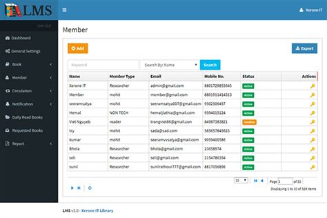 Library Management System PHP Script InkThemes
