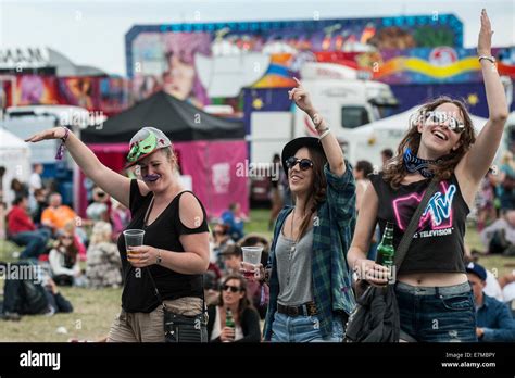 Music Festival Girls Flashing