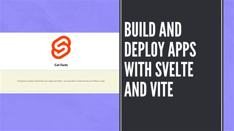 build and deploy apps with svelte and vite eternal dev learn web development