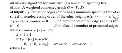 kruskal s algorithm