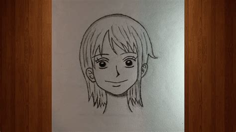 How To Draw Nami One Piece Drawing Nami For Beginners YouTube