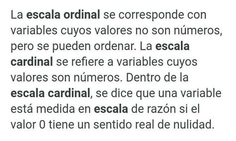 Que Diferencia Hay Entre Escala Nominal Escala Ordinal Escala