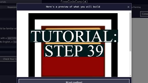 FreeCodeCamp Learn CSS Box Model Rothko Painting Step 39 YouTube