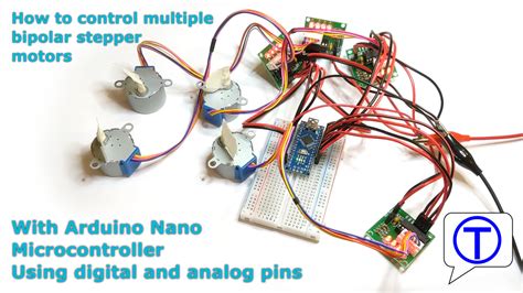 Simultaneously Controlling Stepper Motors With Arduino NBKomputer