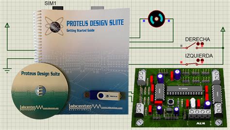 cursos y tutoriales para el manejo del software proteus