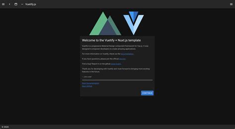build nuxt typescript vuetify environment with docker compose