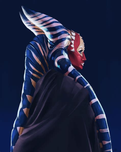 Shaak Ti Portrait By Moontowhee Rimaginaryjedi
