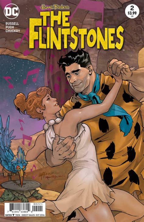 Flintstones 2 Vfnm Hanna Barbera 2016 Fred Wilma Barney Betty Comic Books Modern