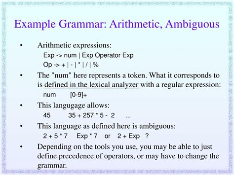 ppt compiler design 4 language grammars powerpoint presentation free download id 1792224