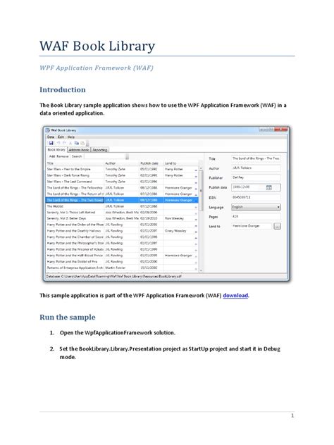 book library pdf windows presentation foundation extensible application markup language