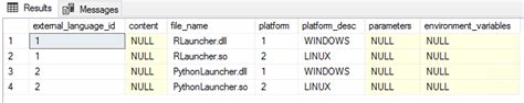 java language extensions in sql server 2019