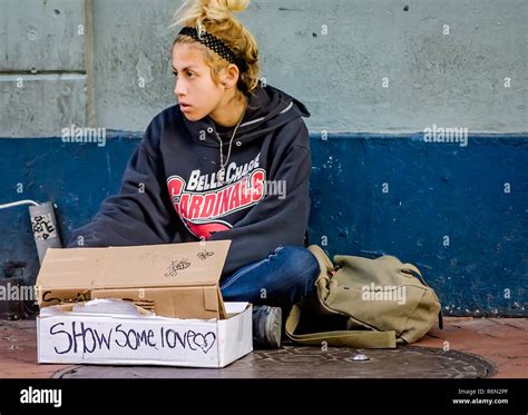 Pretty Homeless Girl Telegraph