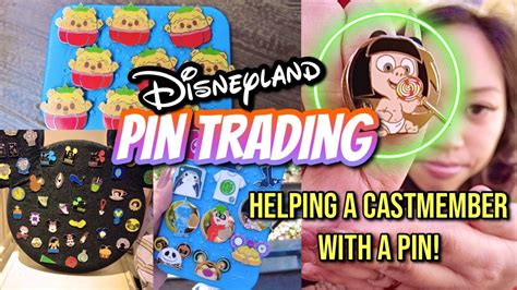 🕵🏻‍♀️i Helped A Castmemberdisneyland Pin Boards And Trivia Trading With Guests