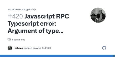 Javascript Rpc Typescript Error Argument Of Type String Is Not Assignable To Parameter Of